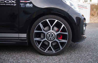 COX Street Brake Rotor by DBA(T2) for up! GTI (T2:Front 288×25 4H ...