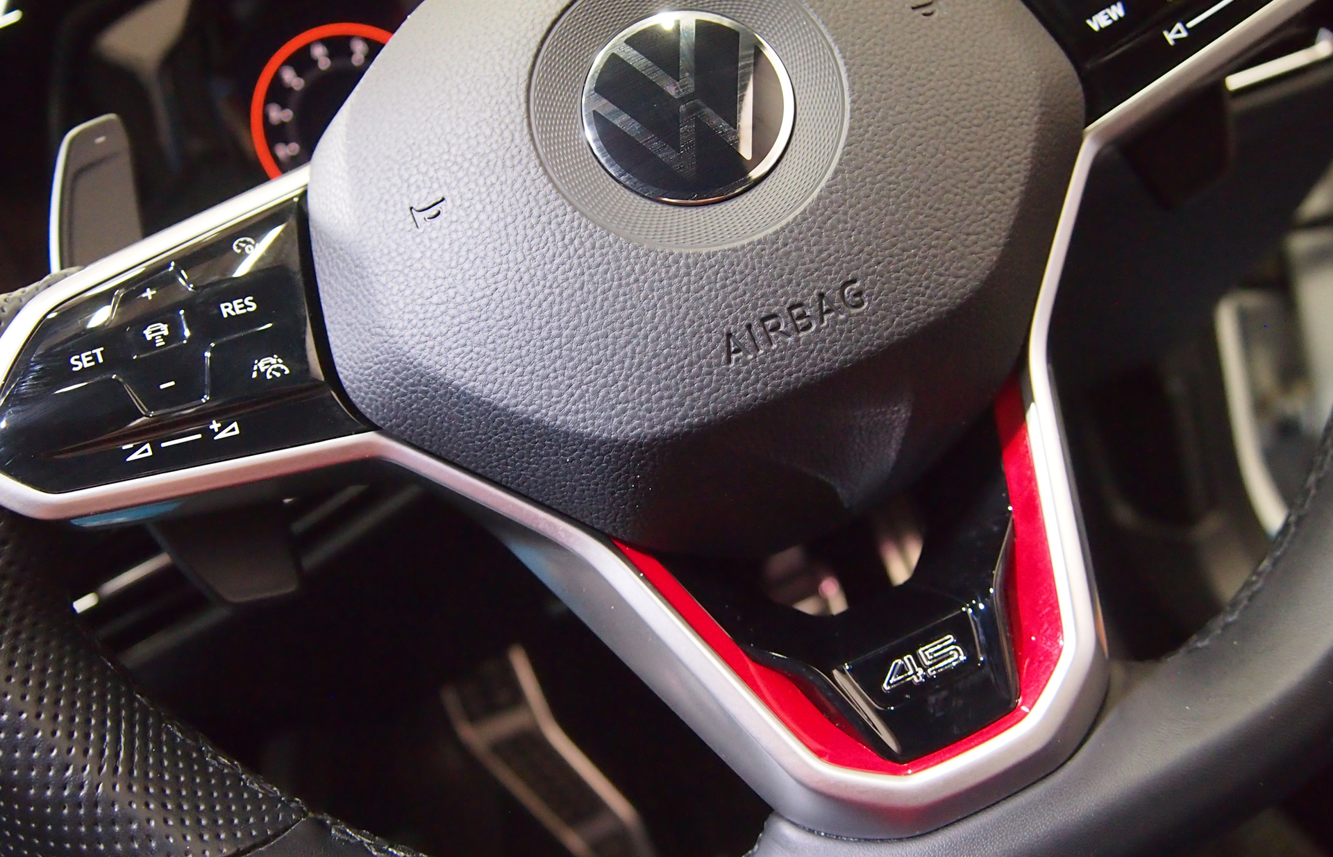 ☆Golf8 GTI Clubsport Edition 45 Steering Wheel Badge – コックス株式会社 / COX ...